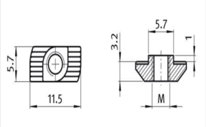 Top loading Nuts / Hammer Nuts